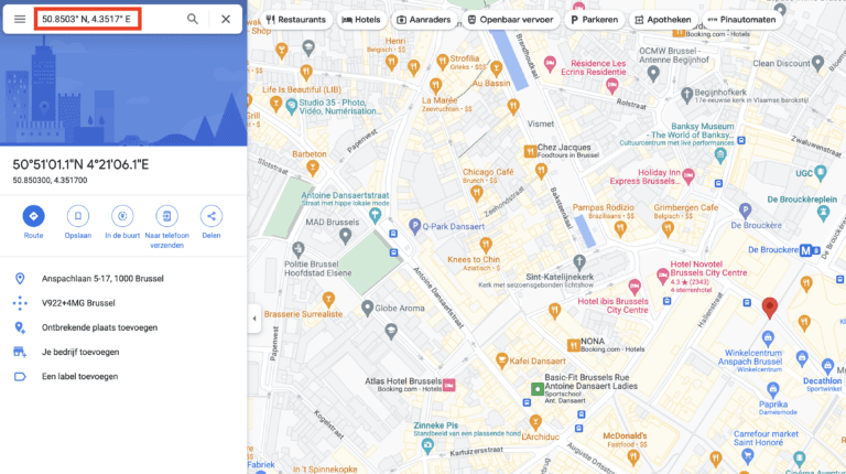 Hoe Werken Geografische Coördinaten In Google Maps • Localyse
