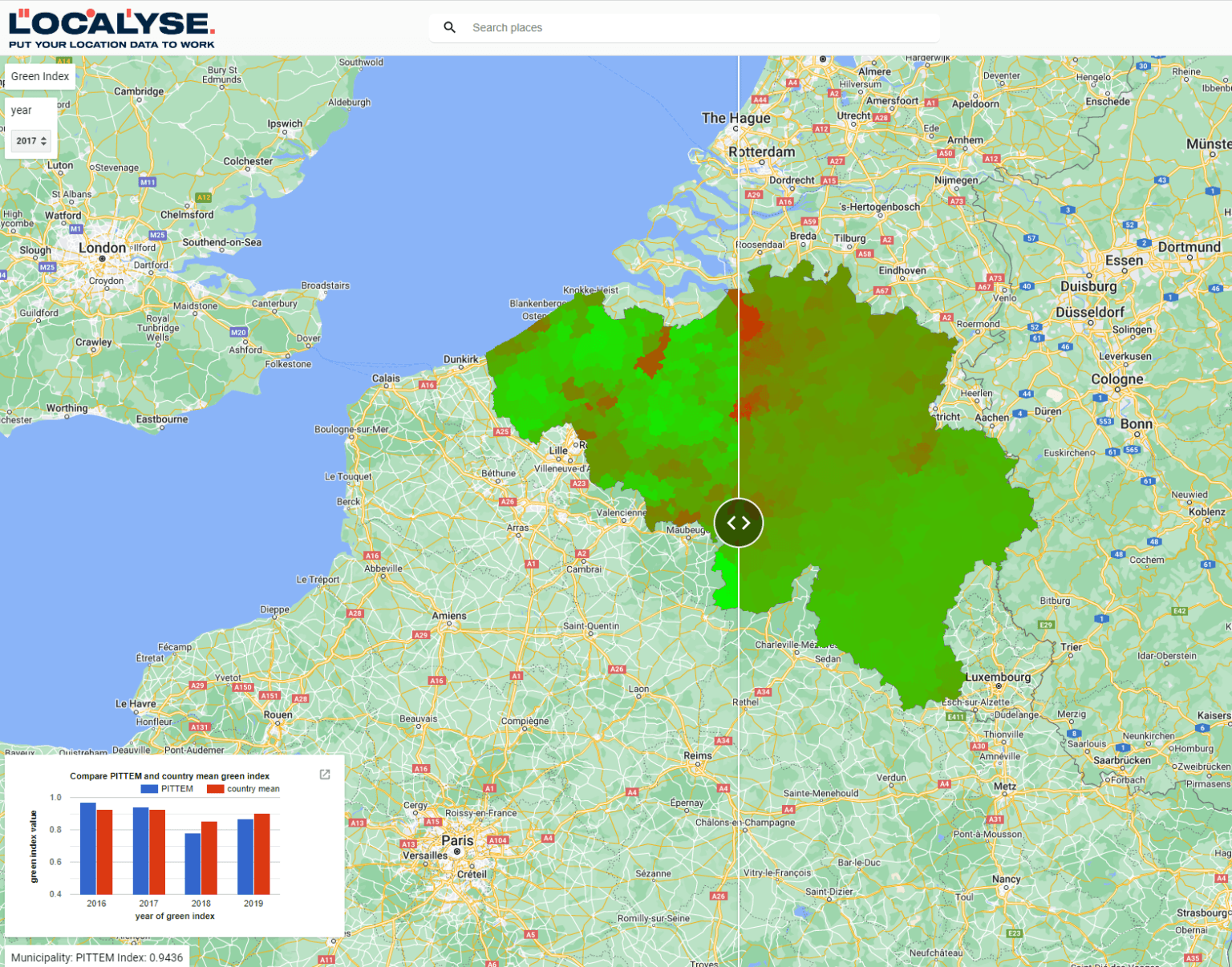 Google Earth Engine: Evaluating Your City's Green Index • Localyse
